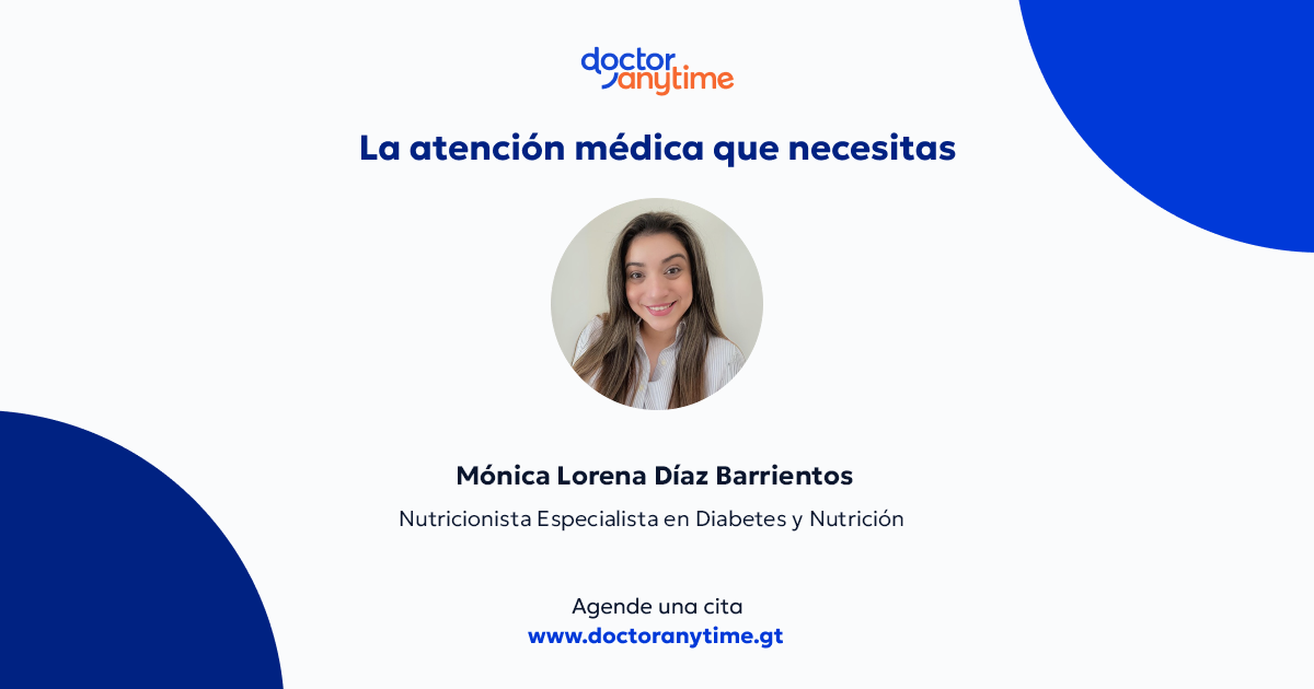 Mónica Lorena Díaz Barrientos, Nutricionista Especialista en Diabetes y ...